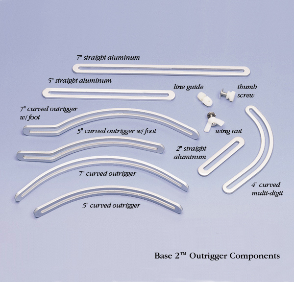 Base 2 Outrigger Components - North Coast Medical